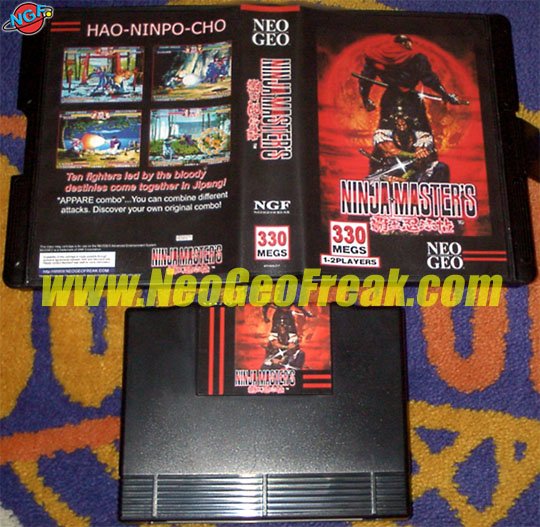 My Ninja Master's Conversion - look at the neat insert | Neo-Geo Forums